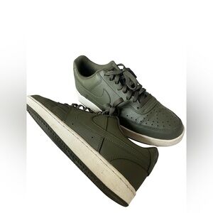 Nike | Shoes | Nike Court Vision Low Next Nature Green Sneakers | Poshmark